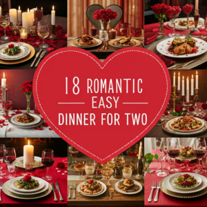 18 Romantic ️ Easy Dinner Ideas for Two! - Polia.blog